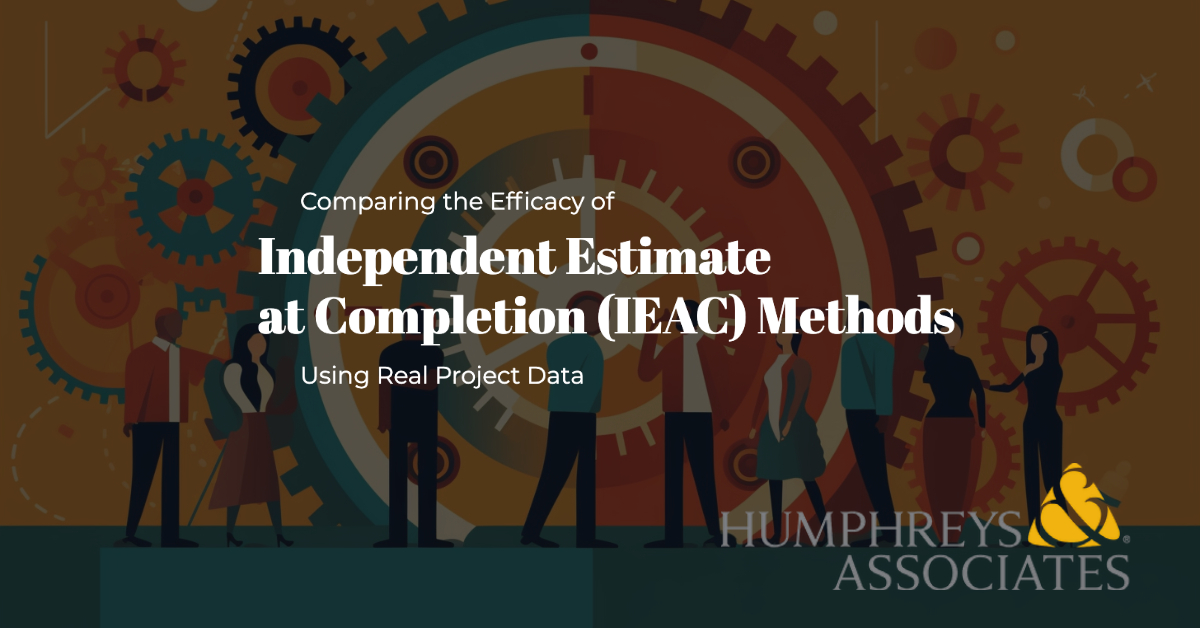 Comparing the Efficacy of Independent Estimate at Completion (IEAC ...