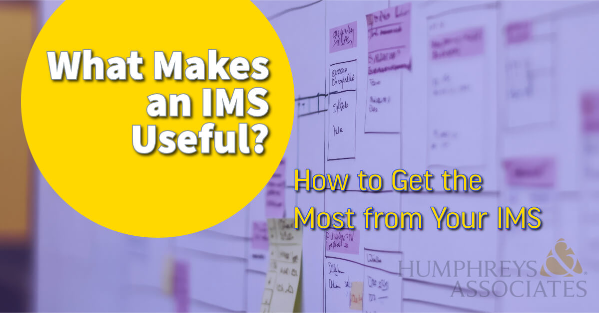 How to Get the Most from Your IMS: What Makes an IMS Useful?